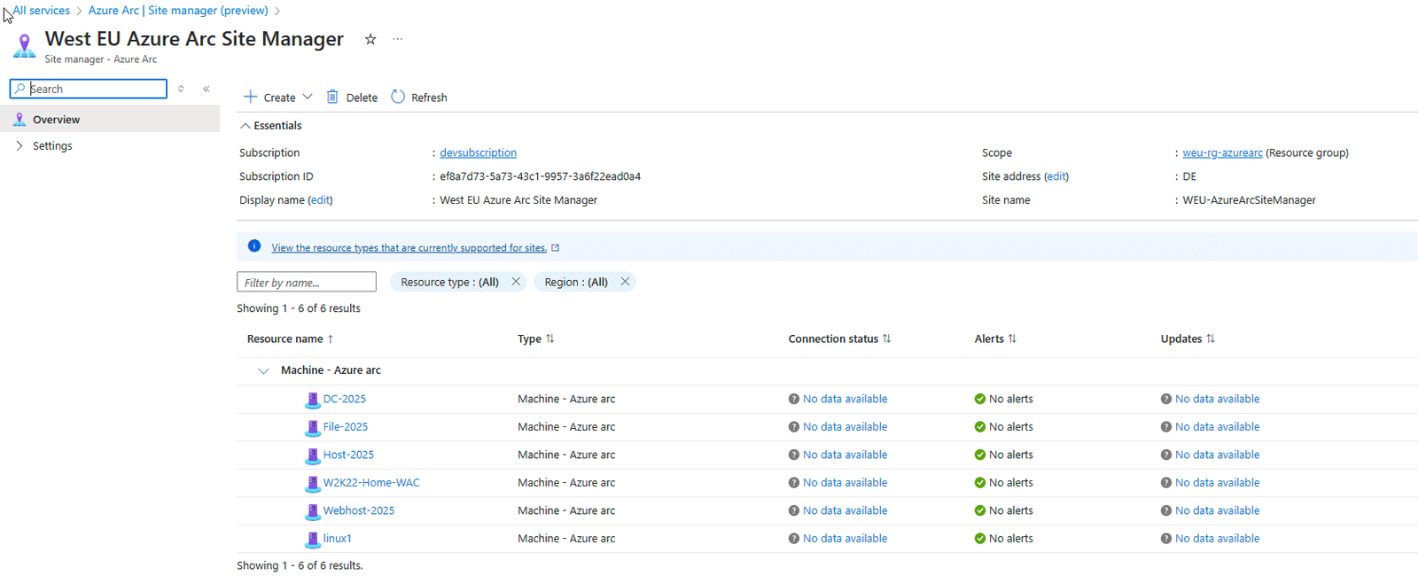 Get started with the new Azure Arc Site Manager - Hybrid Infrastructure ...