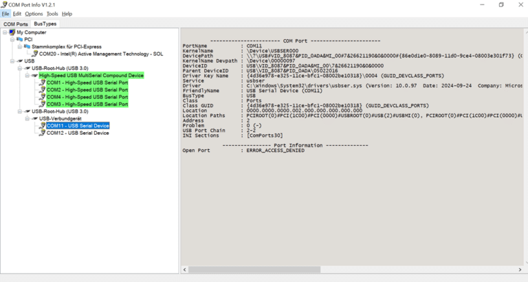 Windows - easy COM Port Management without Admin Rights with Windows 10 ...