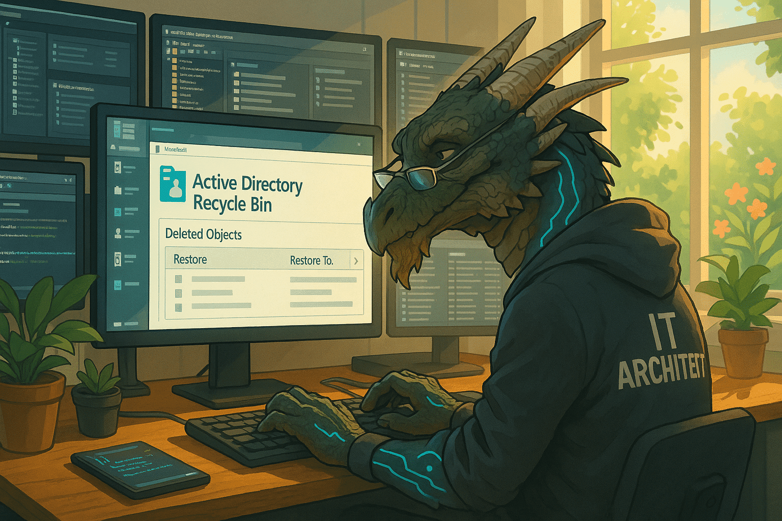 Active Directory Recycle Bin - The 1st thing to enable in every AD