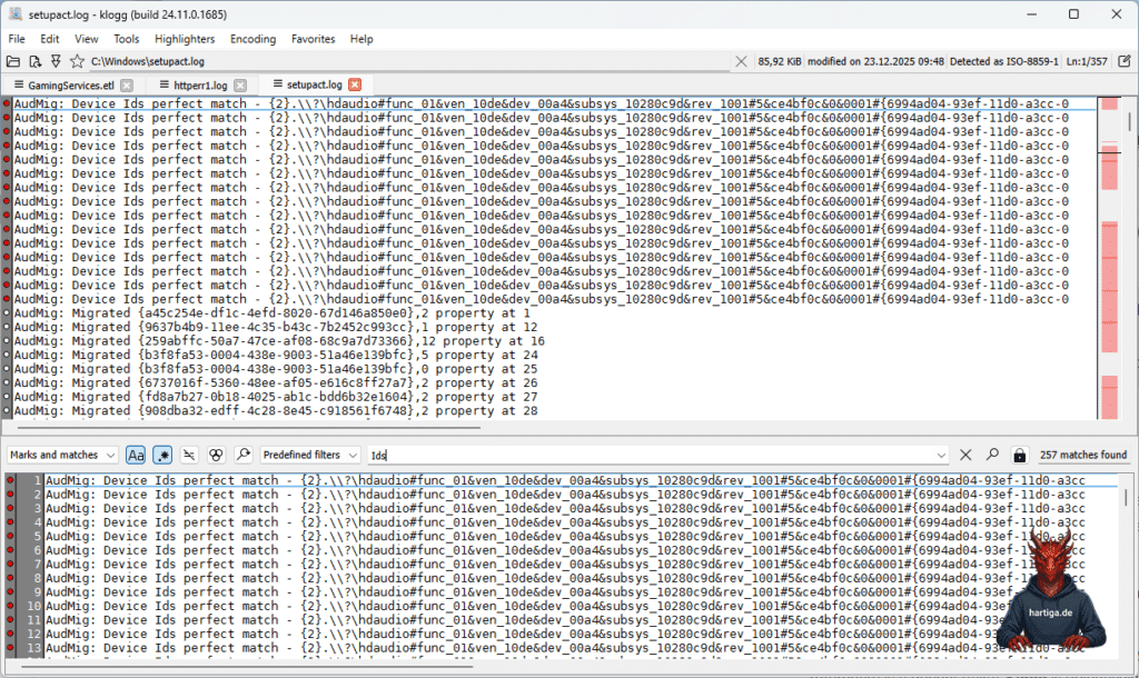 Tail for log files with Windows – 2026 Edition